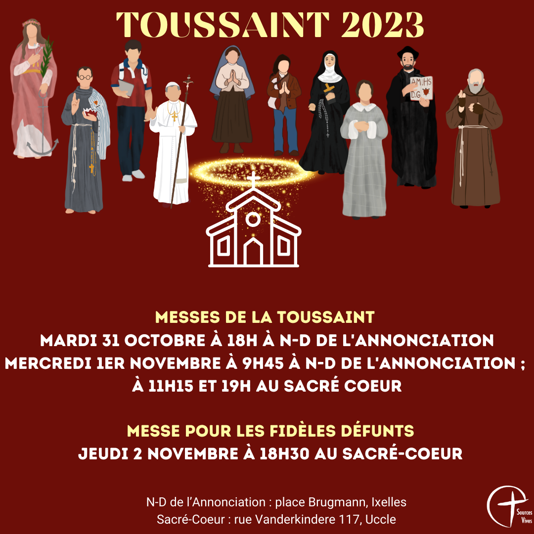 TOUSSAINT 2023 - Unité Pastorale des Sources Vives